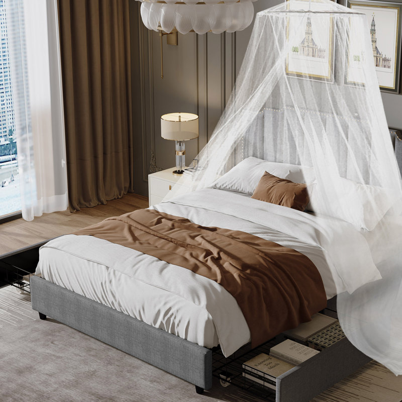Wayfair linen bed store